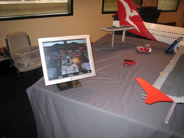 Conheçam o A380 da Qantas feito totalmente de Lego – Cavok Brasil