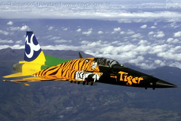 IMAGEM DA SEMANA: F-5 Tiger, “30 anos” de FAB – Cavok Brasil