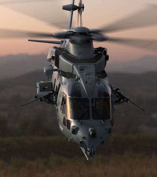 Helicóptero HH-71 da AgustaWestland é oferecido no programa CSAR-X da ...