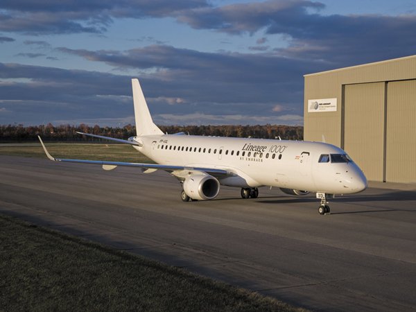 Grupo de Transporte Especial (GTE) recebe aeronave Lineage 1000 da ...