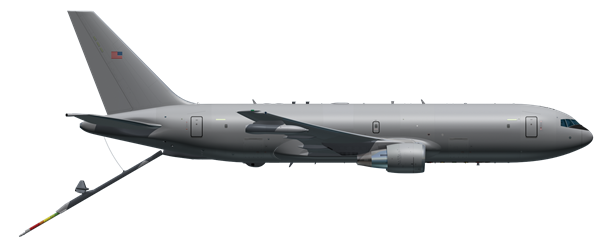 IMAGEM: Boeing KC-46A da USAF não terá mais winglets – Cavok Brasil