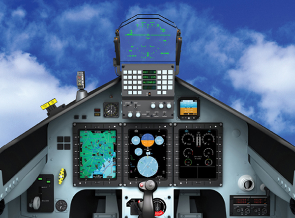 Cockpit Esterline conectado no Hawker Beechcraft AT-6 – Cavok Brasil