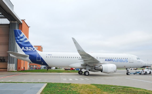 Airbus equipa a primeira aeronave A320 com o novo Sharklet – Cavok Brasil