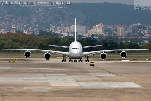 IMAGENS: Airbus A380 faz sua primeira visita ao Rio de Janeiro – Cavok ...