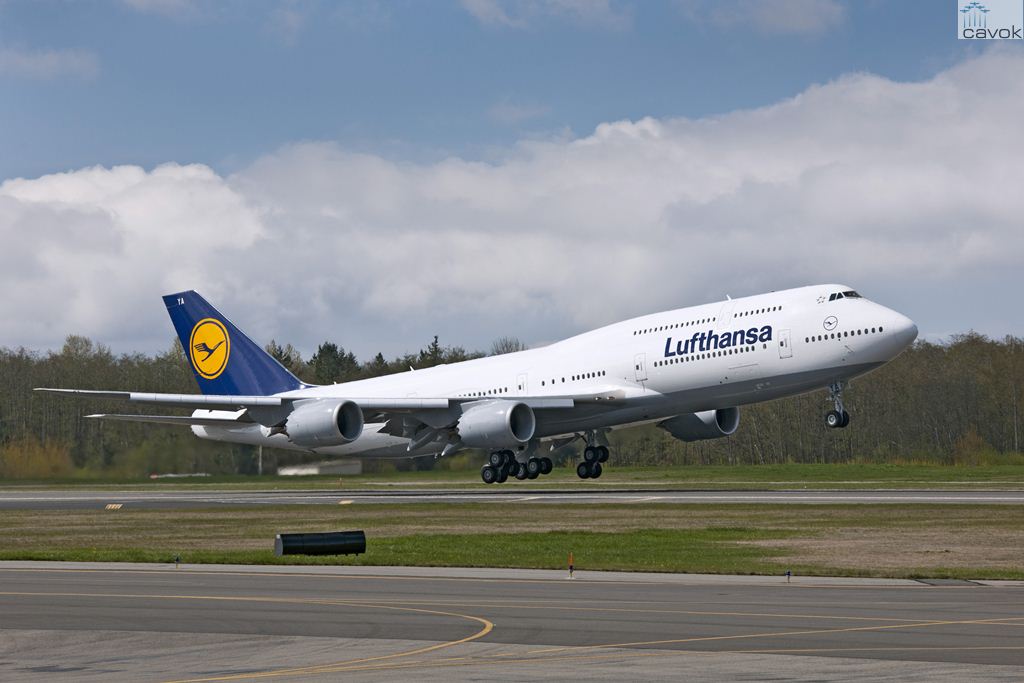 Lufthansa com Boeing 747-8I pela primeira vez no Brasil – Cavok Brasil