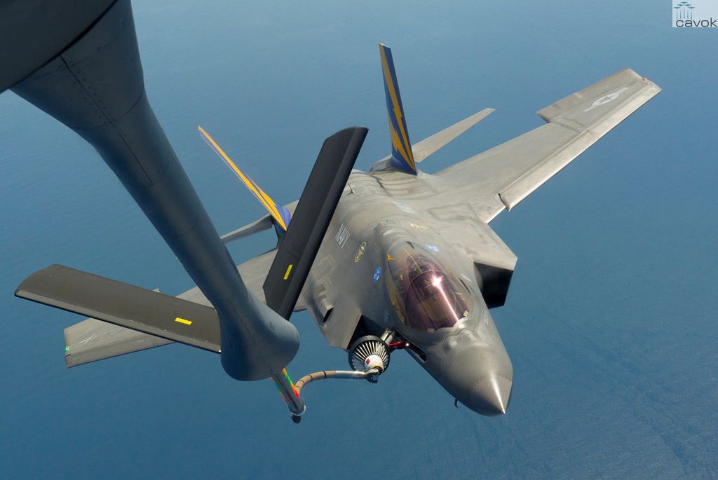 IMAGEM: Primeiro REVO de um F-35C – Cavok Brasil