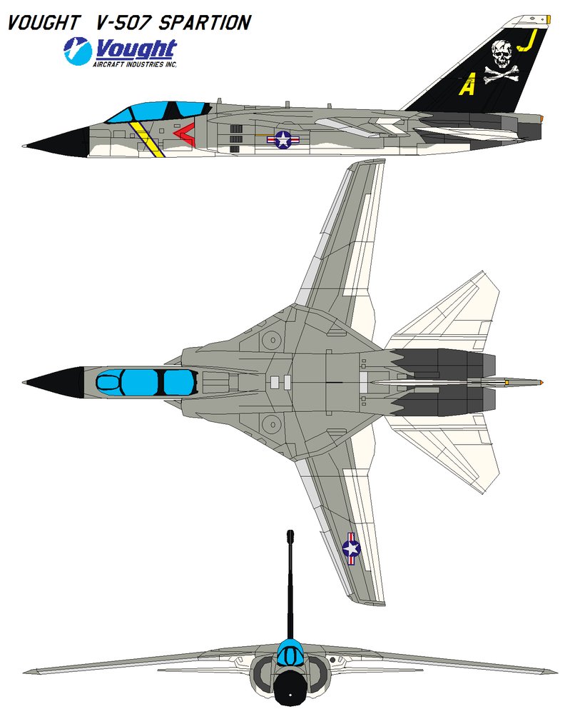 AERONAVES (QUASE) FAMOSAS: V-507, o F-14 da Vought – Cavok Brasil