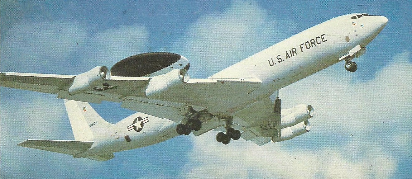 AERONAVES FAMOSAS: Boeing EC-137D / E-3 Sentry – Cavok Brasil