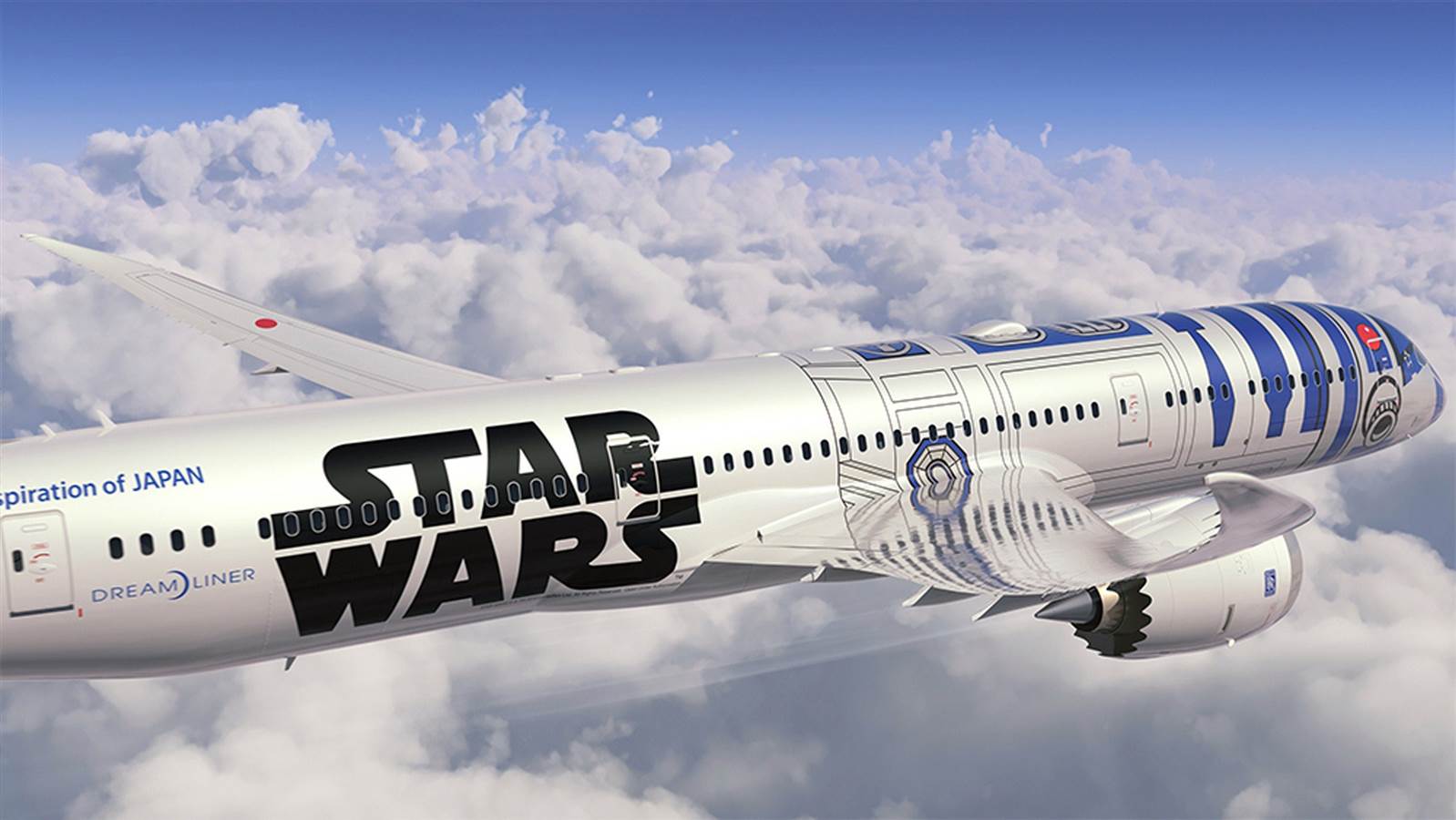 VÍDEO/IMAGENS: B787-9 | STAR WARS JET | R2-D2 JET – Cavok Brasil