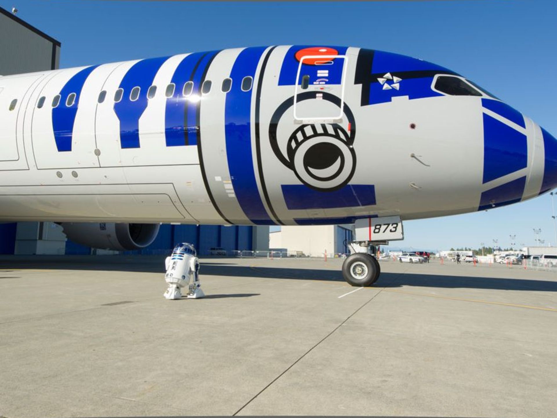 IMAGENS: ANA apresenta seu Boeing 787-9 Dreamliner com pintura especial ...