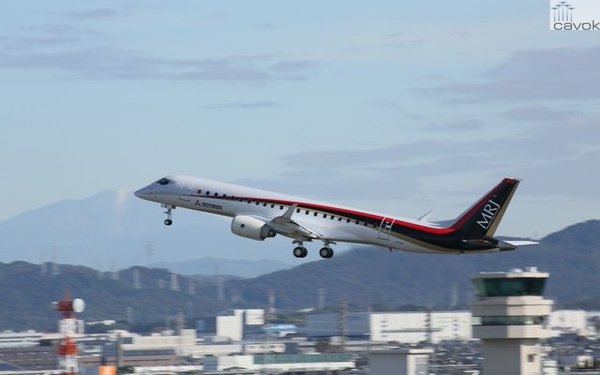 Mitsubishi Regional Jet (MRJ) realiza voo inaugural – Cavok Brasil