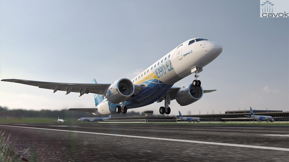 VÍDEO: Em Time-Lapse, veja a montagem do primeiro Embraer E190-E2 ...