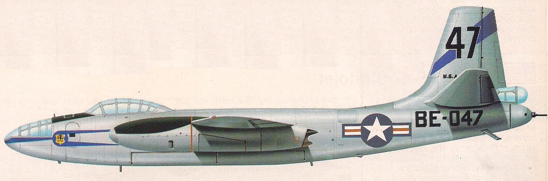 Bombardeiros do pós-guerra: North American B-45 Tornado – Cavok Brasil