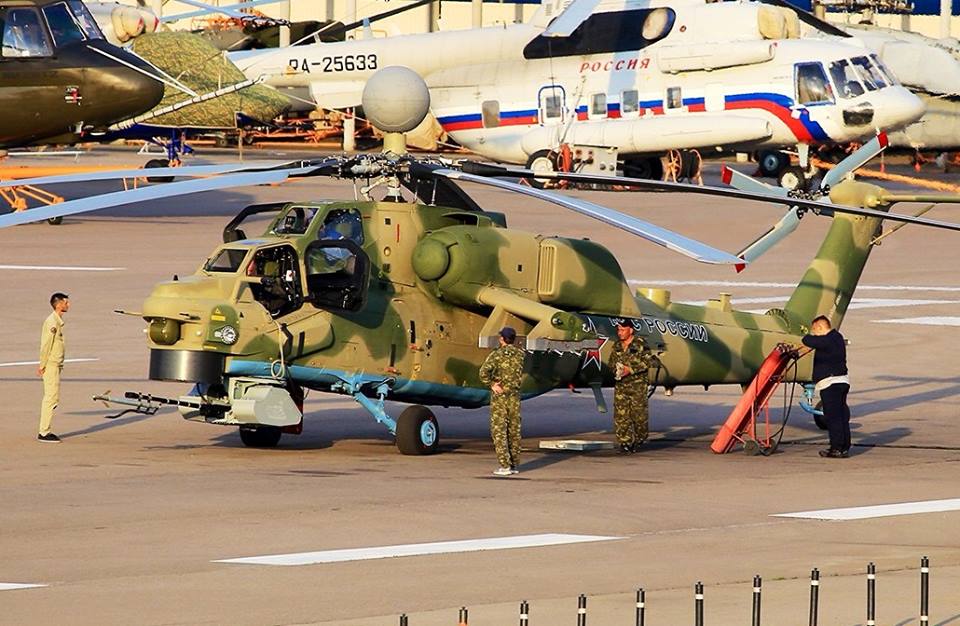 IMAGENS: Primeiro Mi-28NM é fotografado em Moscou – Cavok Brasil