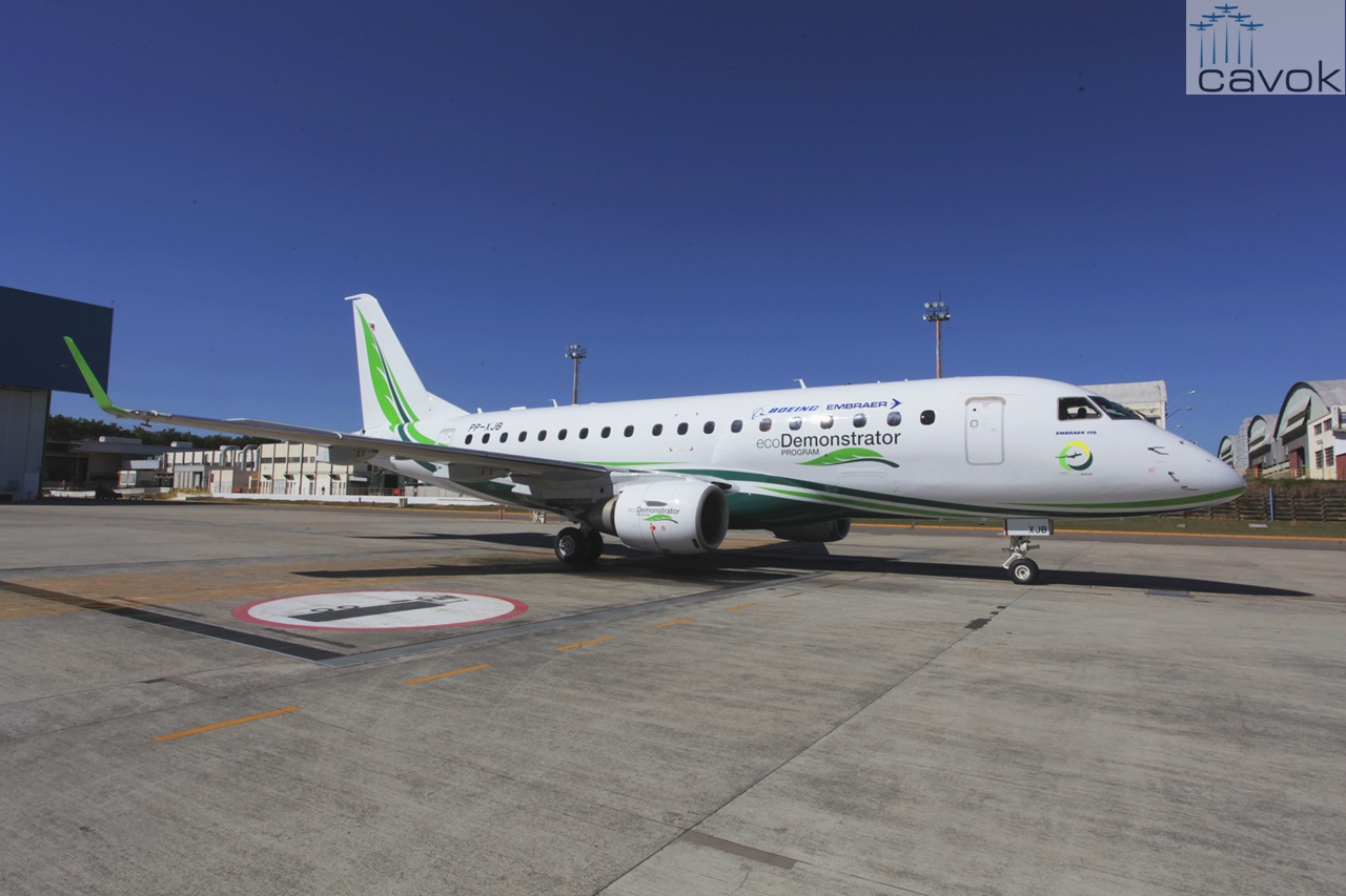 Boeing e Embraer revelam nova aeronave ecoDemonstrator E170 – Cavok Brasil
