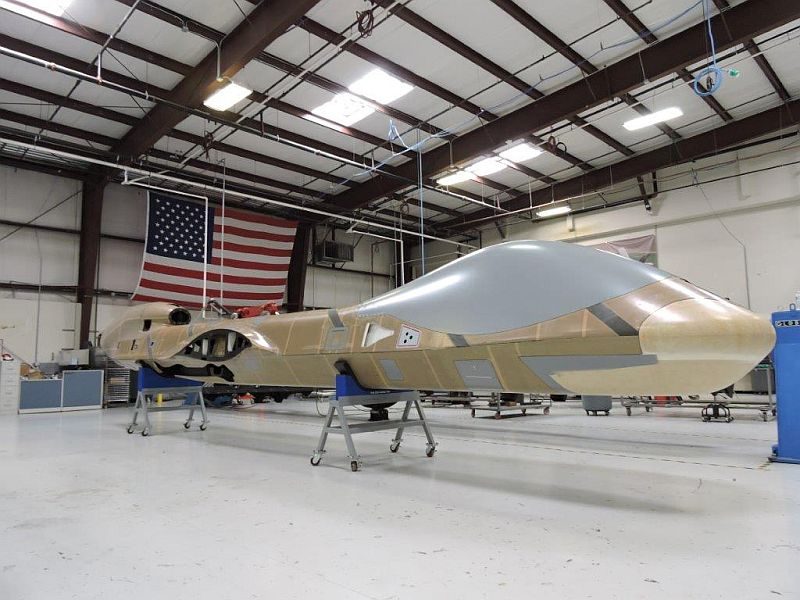 Começa a integração da primeira fuselagem do Predator B Certificável ...
