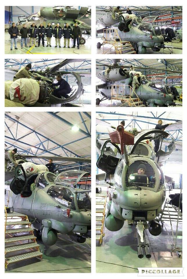 IMAGENS: Helicóptero Mi-35M da Venezuela realiza voo de testes na ...