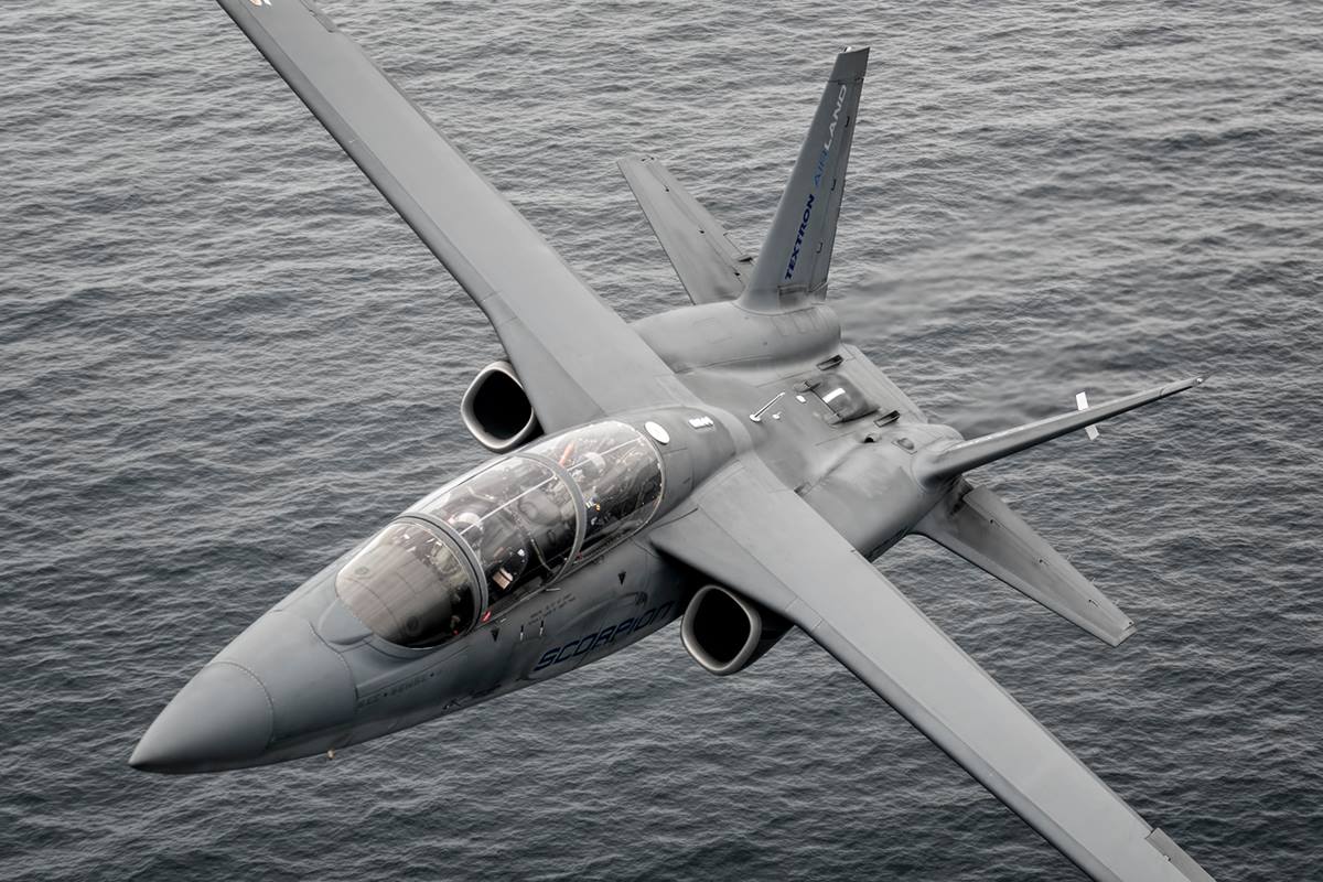 Textron vai oferecer o Scorpion e AT-6 para o programa OA-X da USAF ...