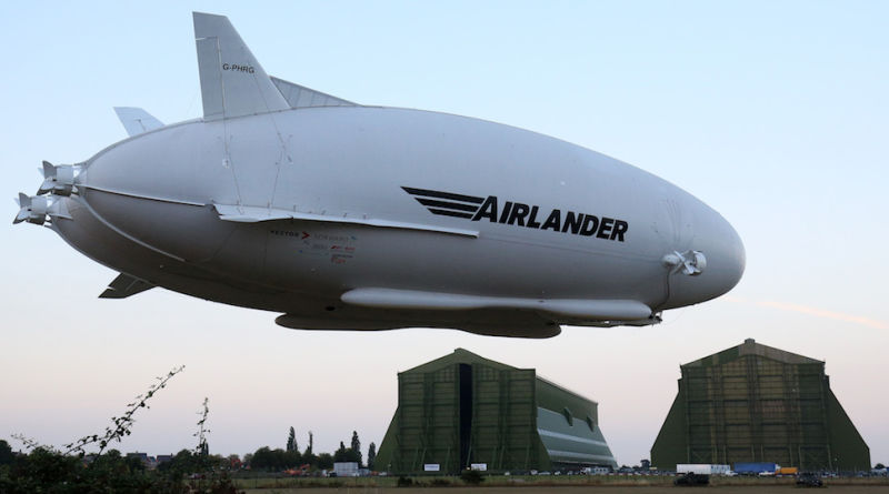 IMAGENS: Airlander 10 realiza seu voo inaugural no Reino Unido – Cavok ...