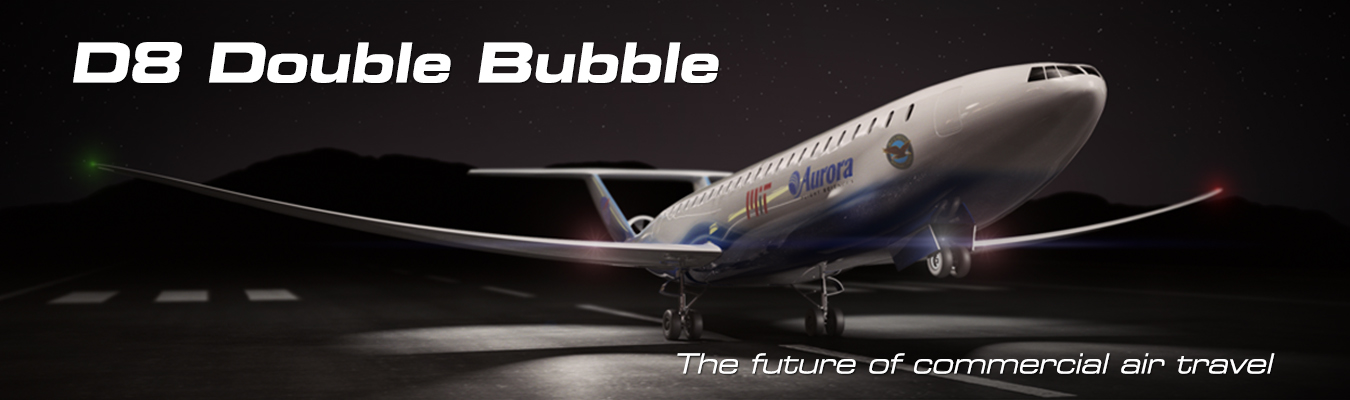 Aurora dá o próximo passo no desenvolvimento da sua aeronave D8 “Double ...