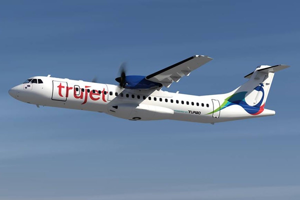 Trujet coloca em operação seu primeiro novo ATR 72-600 – Cavok Brasil