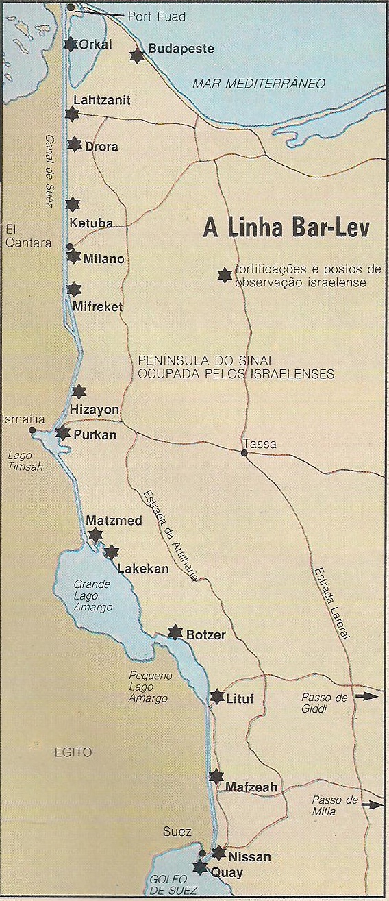 Guerra do Yom Kippur: A Linha Bar-Lev – Cavok Brasil