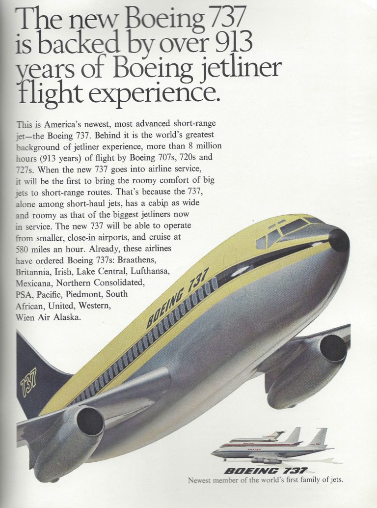 ESPECIAL: O Boeing 737 e a História de seu Nascimento – PARTE 1 – Cavok ...