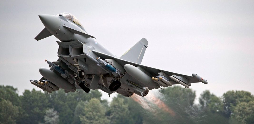 Eurofighter Typhoon realiza com sucesso nova série de testes com arma ...