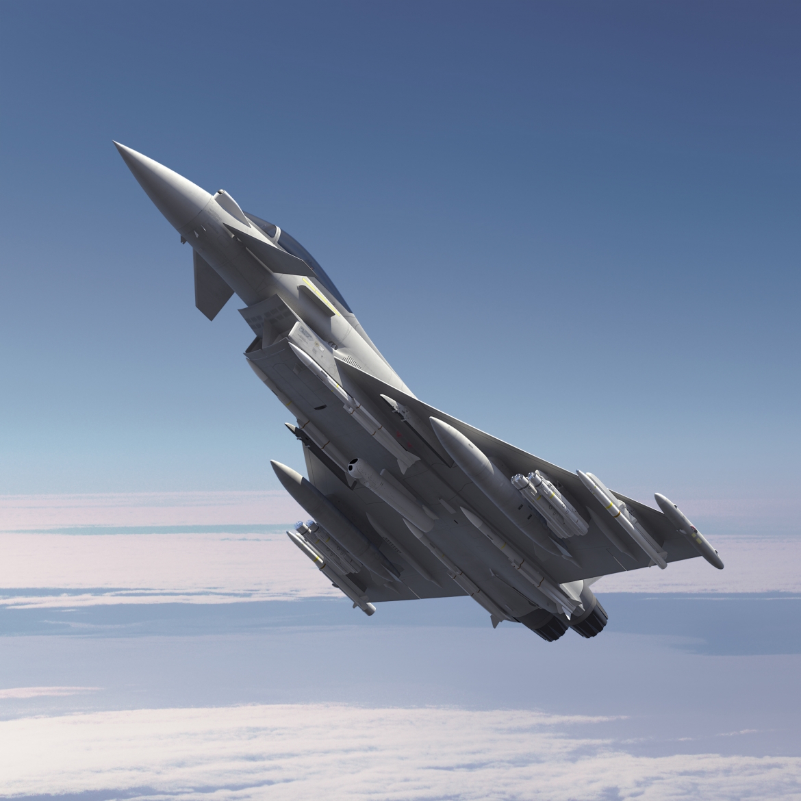 Eurofighter Typhoon realiza com sucesso nova série de testes com arma ...