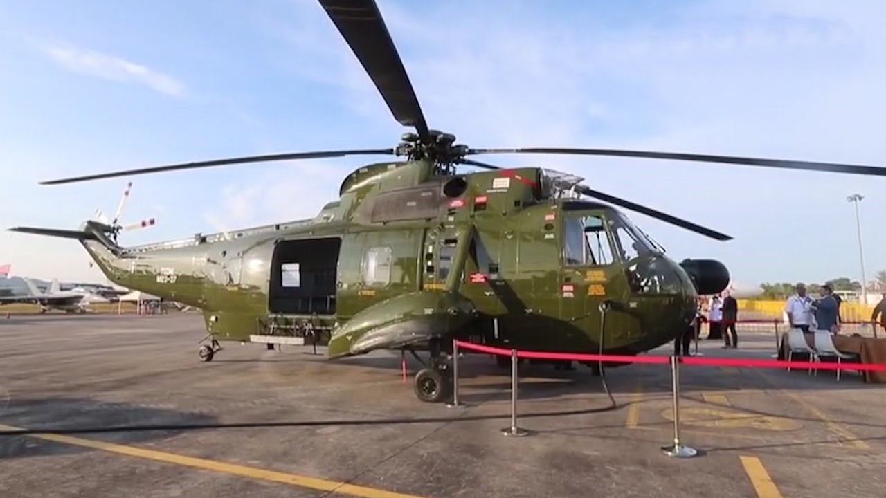 LIMA: Real Força Aérea da Malásia recebe primeiro helicóptero S-61 Nuri ...