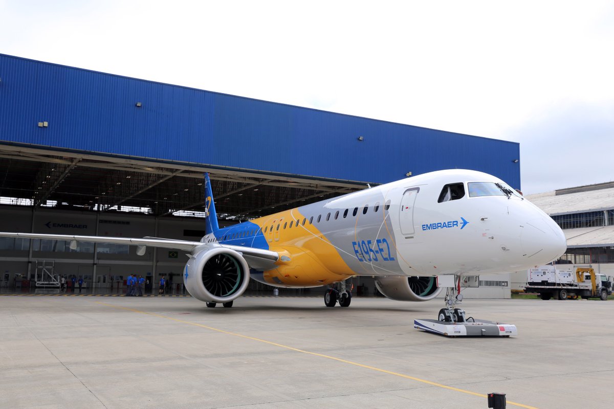 EMBRAER: Azul será o primeiro cliente a operar o jato E195-E2 – Cavok ...