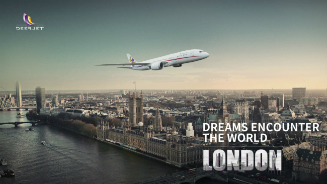 IMAGENS: Deer Jet exibe a aeronave VVIP 787 ‘Dream Jet’ no Reino Unido ...