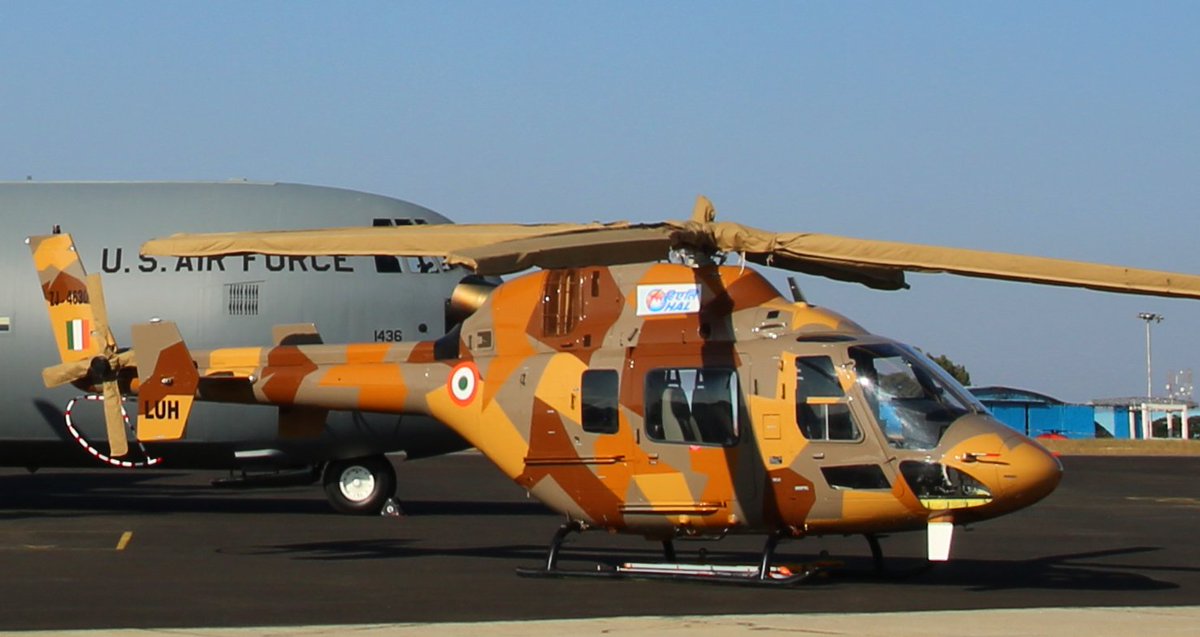 Voa o segundo protótipo do helicóptero utilitário leve LUH da HAL ...