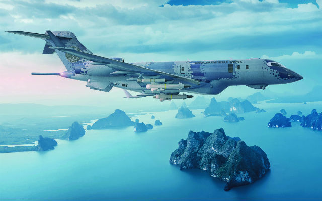 IMAGENS: Saab amplia capacidade operacional da sua aeronave Swordfish ...