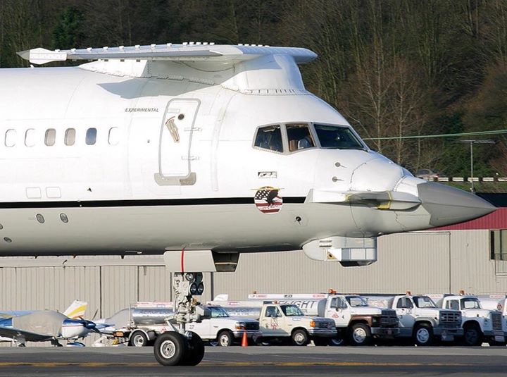 Boeing 757 experimental ainda é usado como laboratório de voo para o F ...