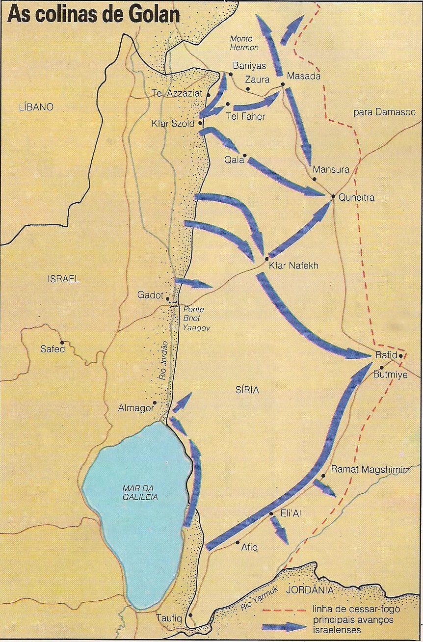 GUERRA DOS SEIS DIAS: Os combates pelas colinas de Golan – Cavok Brasil