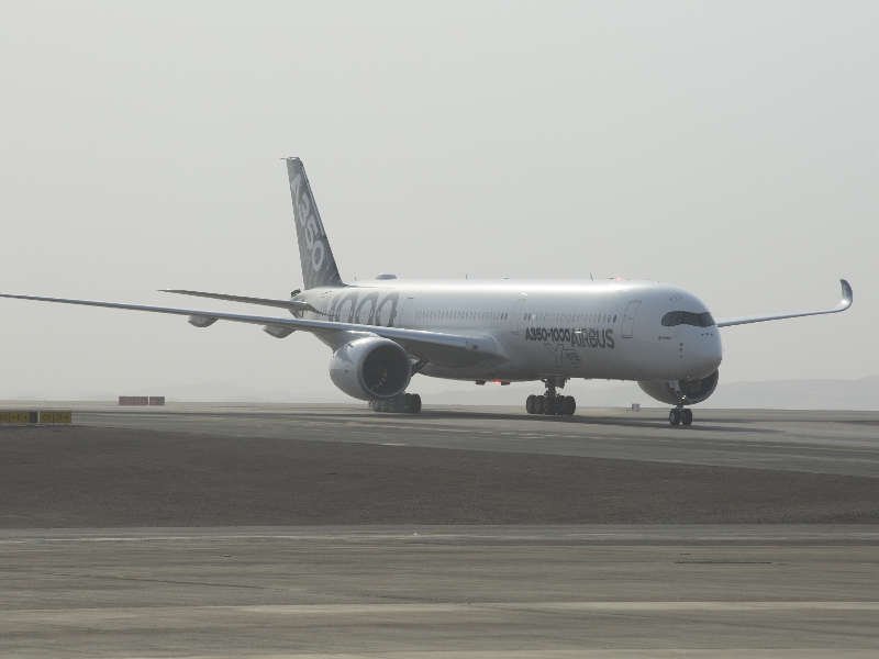 Airbus A350-1000 completa testes nas altas temperaturas dos Emirados ...