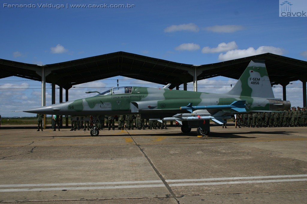 FAB receberá nos próximos meses seus dois últimos F-5 modernizados ...