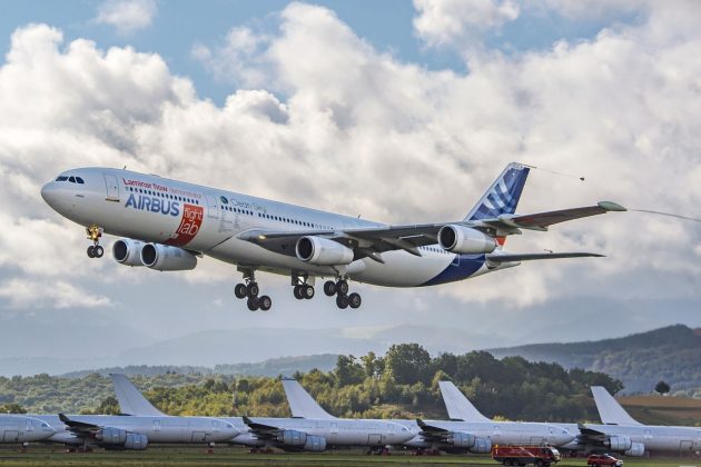 Demonstrador Airbus A340 “BLADE” realiza primeiro voo – Cavok Brasil