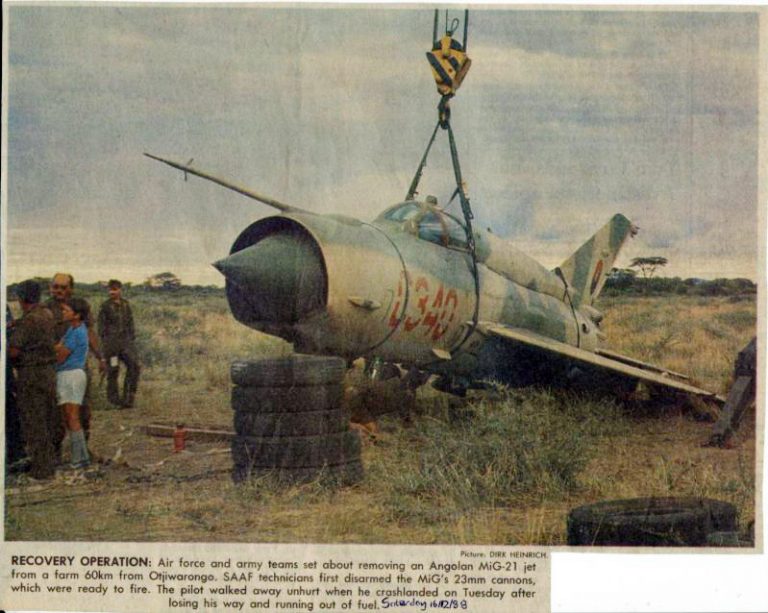 África do Sul devolve MiG-21 para Angola – Cavok Brasil