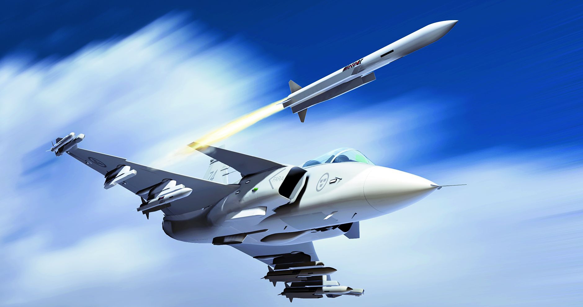 Subsistema de mísseis MBDA Meteor será fornecido pela Saab – Cavok Brasil