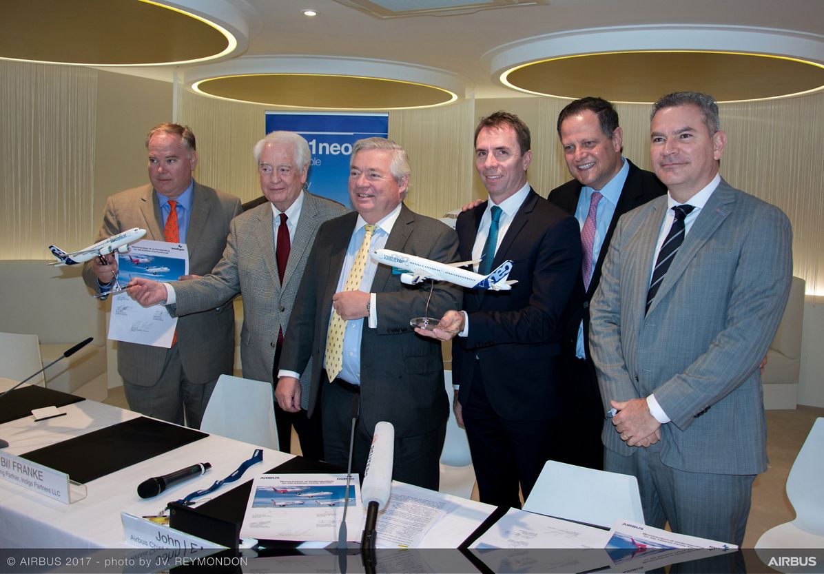 DUBAI AIRSHOW: Companhias da Indigo Partners assinam acordo para até ...