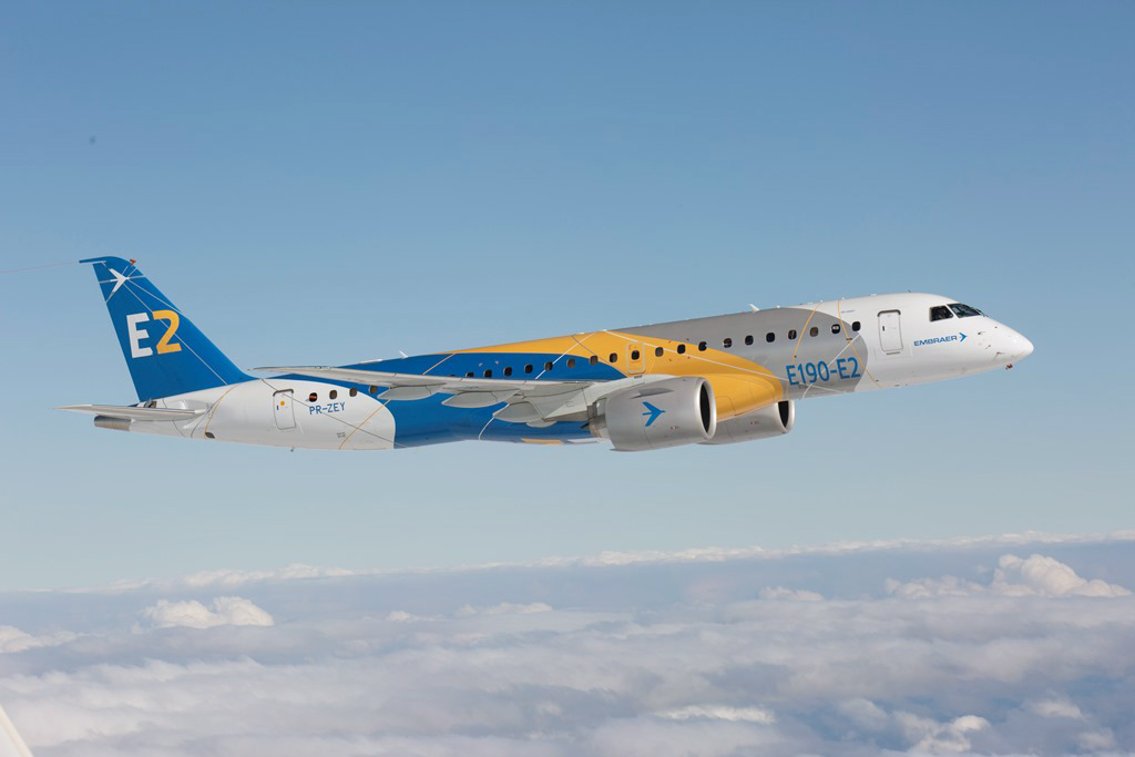 Embraer divulga melhorias nas especificações do E190-E2 – Cavok Brasil