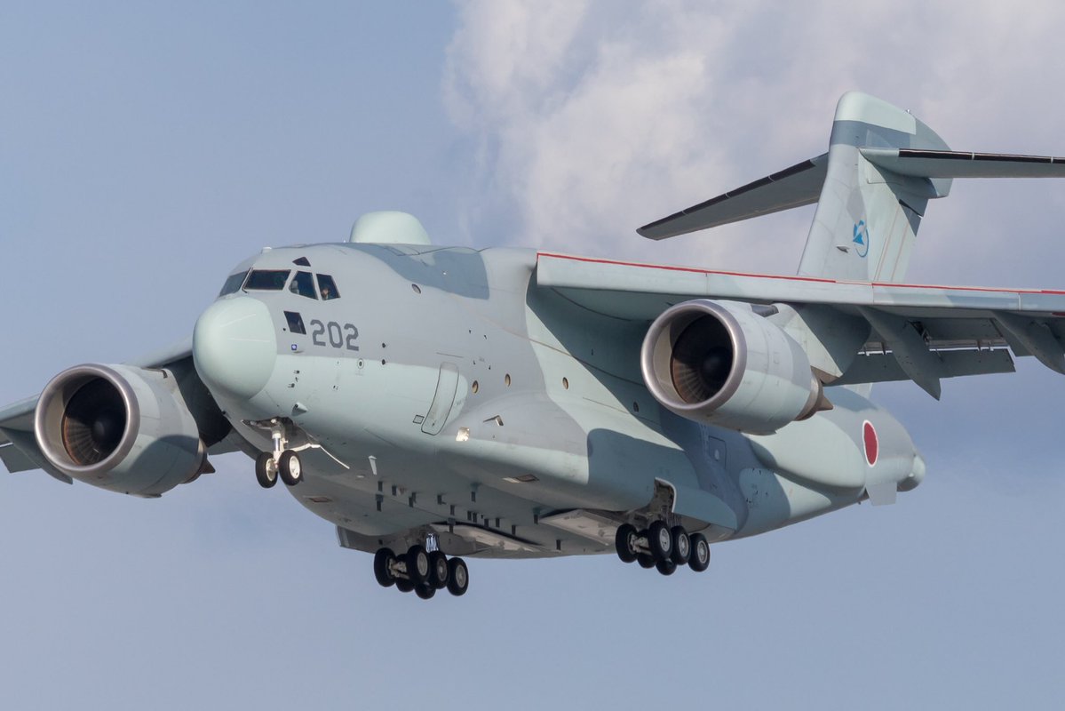 Primeiras imagens do Kawasaki C-2 na versão ELINT/COMINT – Cavok Brasil