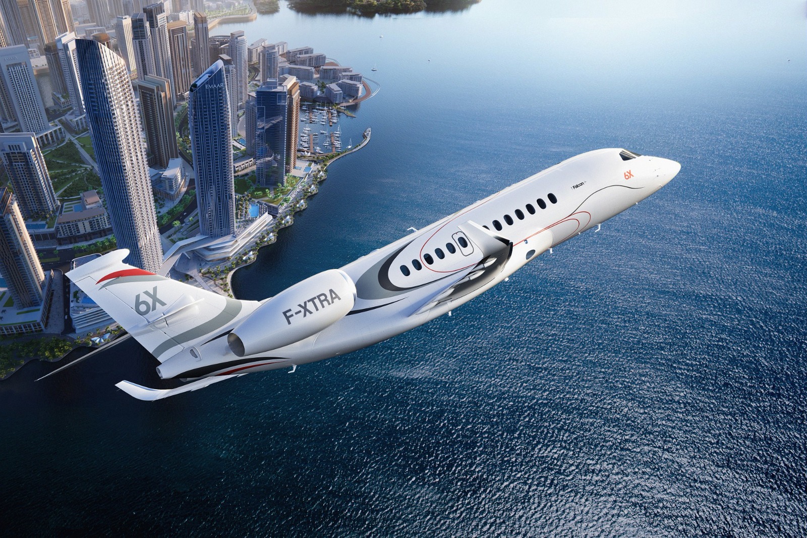 IMAGENS: Dassault apresenta o Falcon 6X – Cavok Brasil