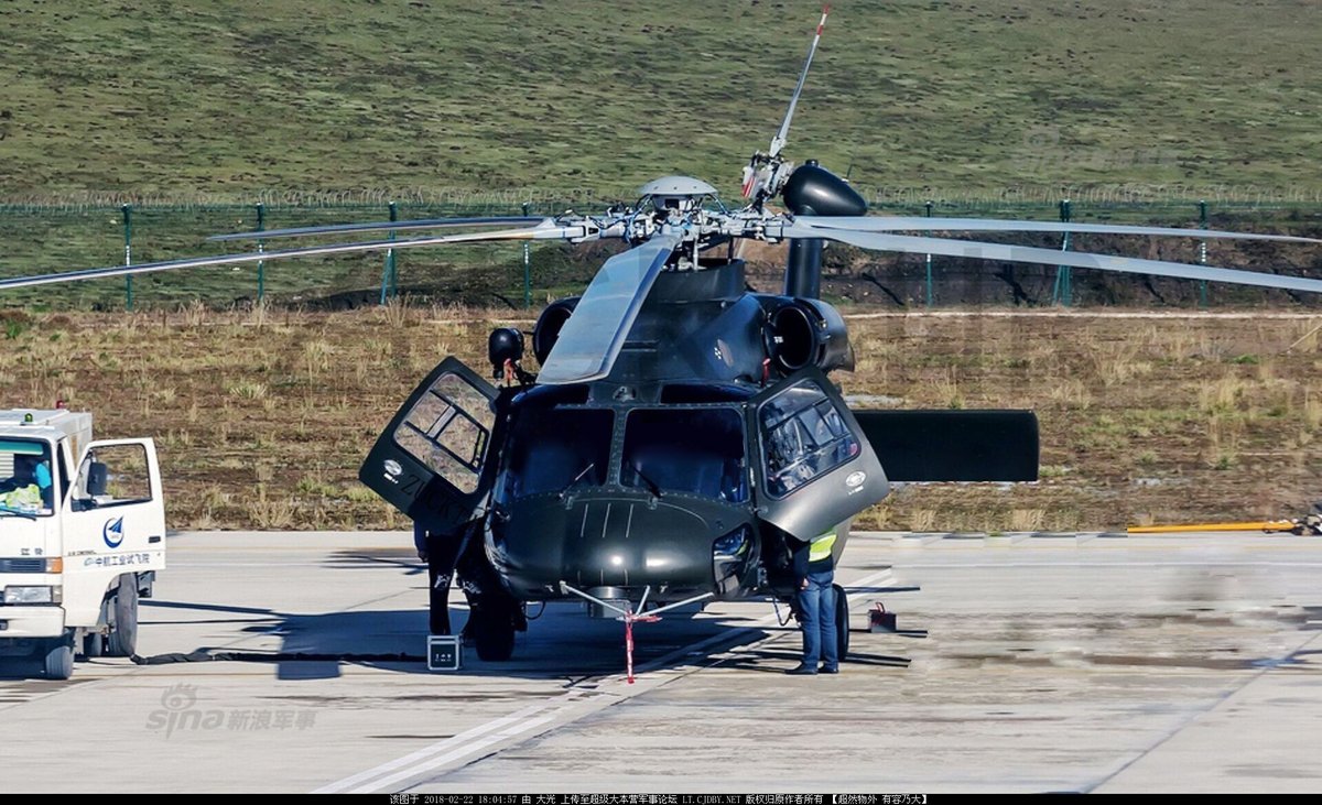 China está próxima de colocar a “cópia” do Black Hawk em serviço ...