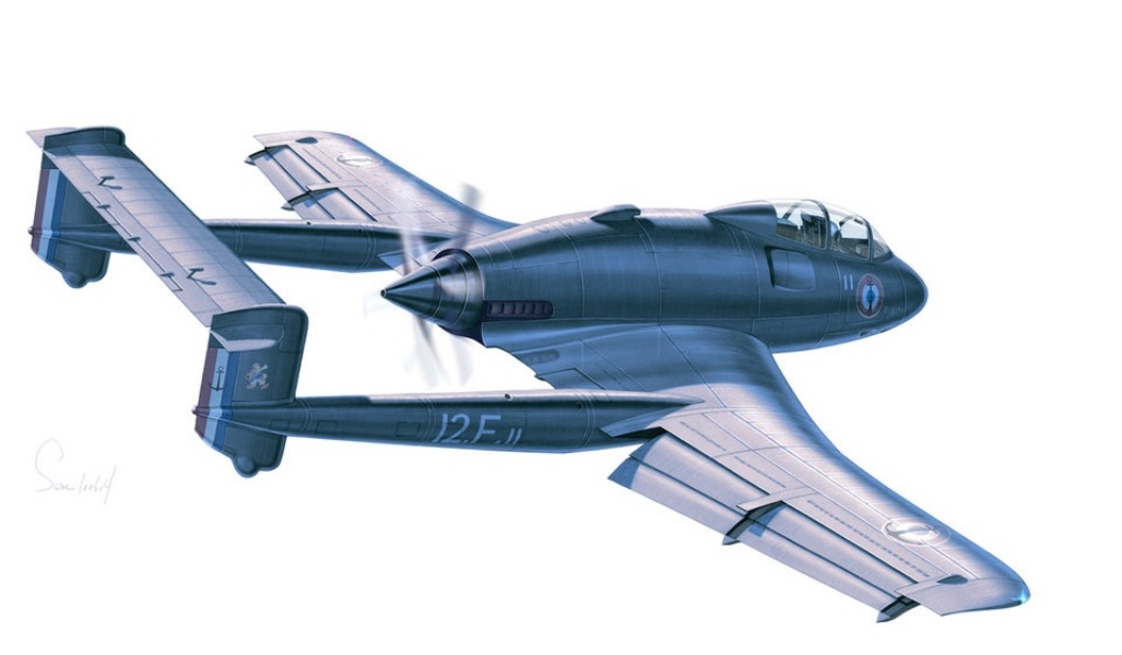 AERONAVES (QUASE) FAMOSAS: Sud-Ouest (SNCASO) SO.8000 Narval - Cavok ...