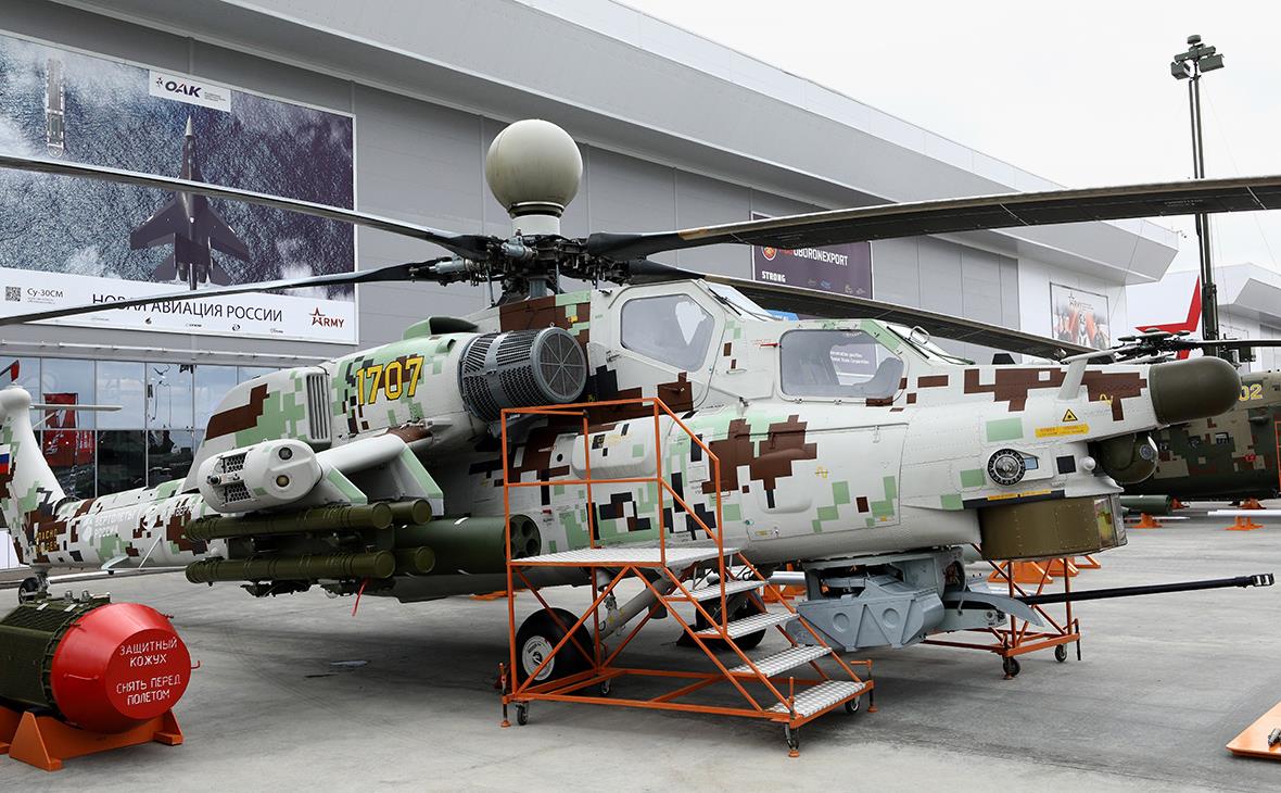 IMAGENS: Rússia apresenta versão modernizada do Mi-28NE na exposição ...