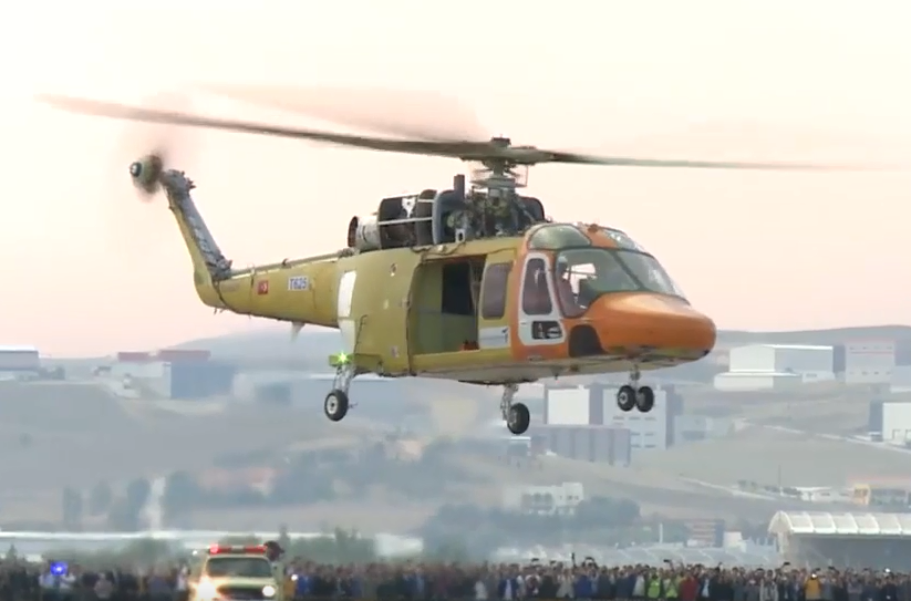 IMAGENS: TAI realiza primeiro voo do novo helicóptero T625