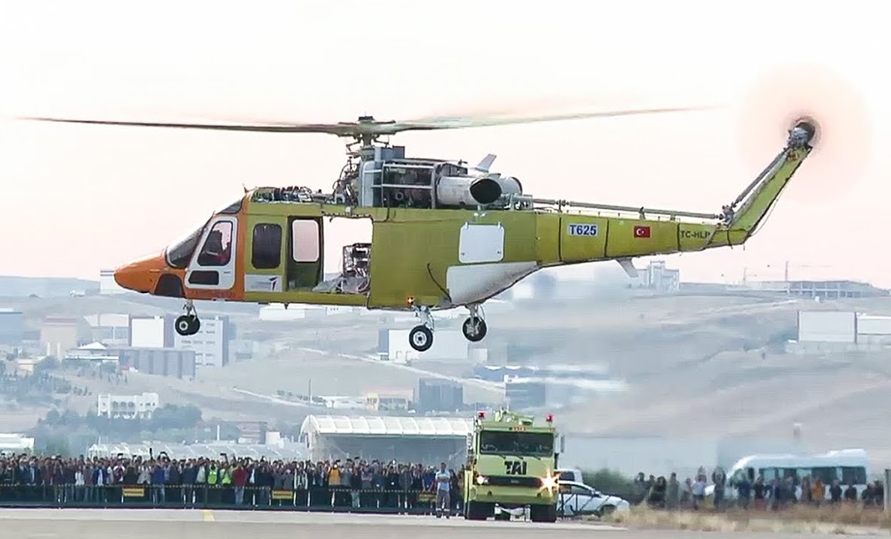 IMAGENS: TAI realiza primeiro voo do novo helicóptero T625